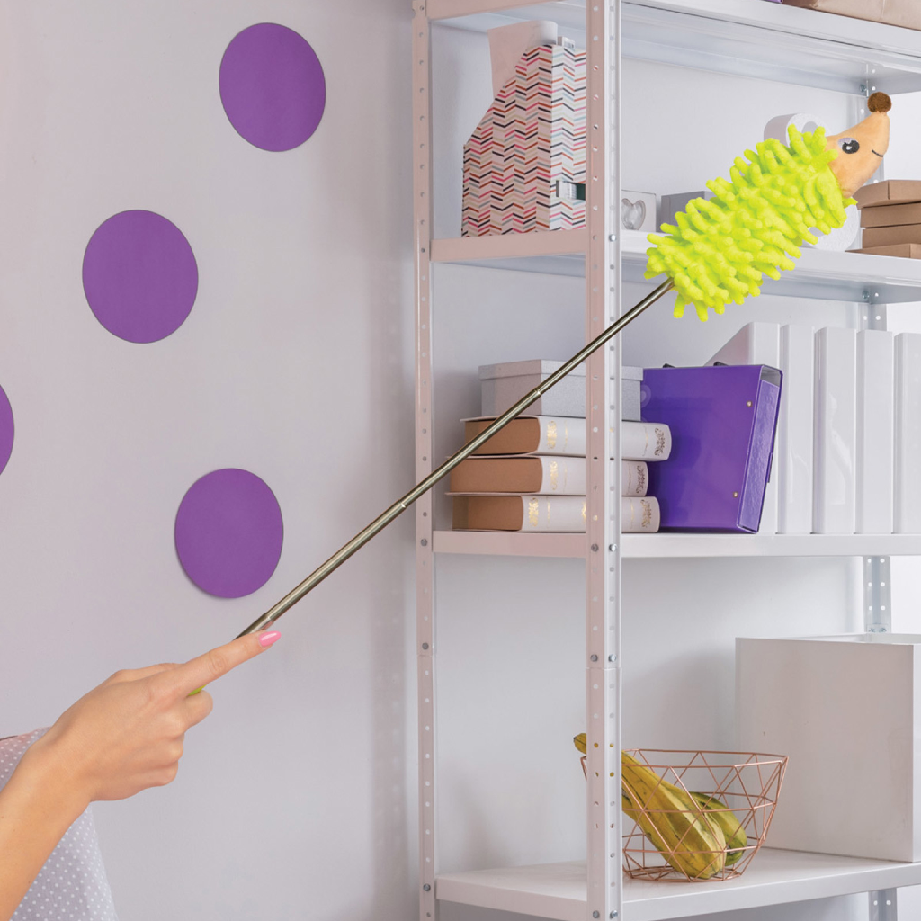 The Ledgehog Extendable Bendable Microfiber Duster - Assorted Colors ...