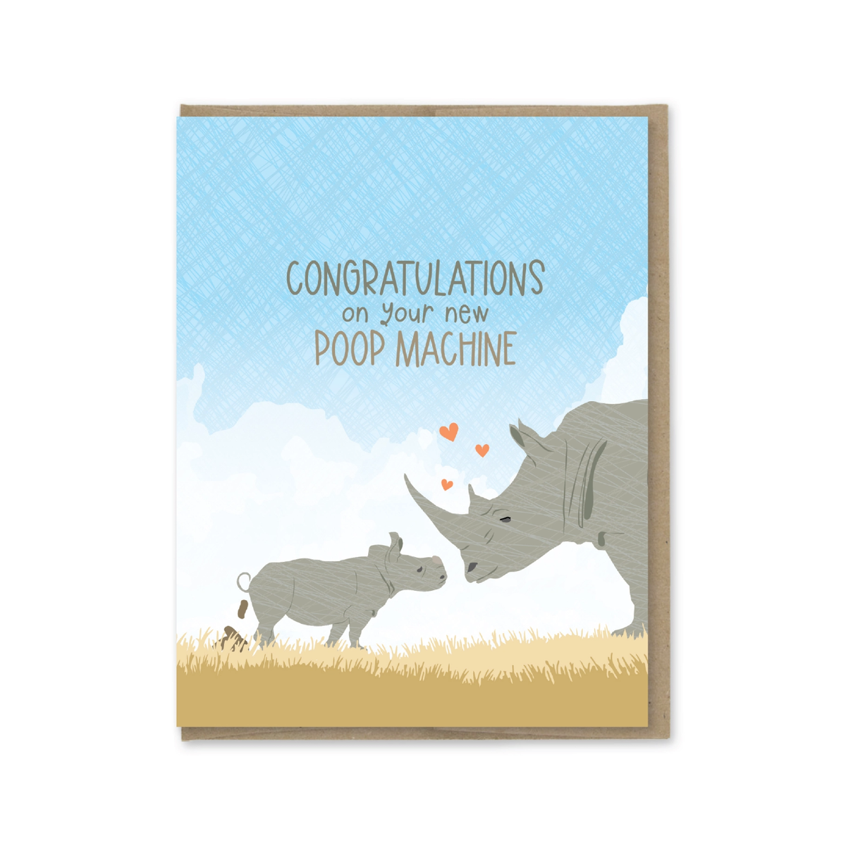 Poop Machine Baby Card – Urban General Store