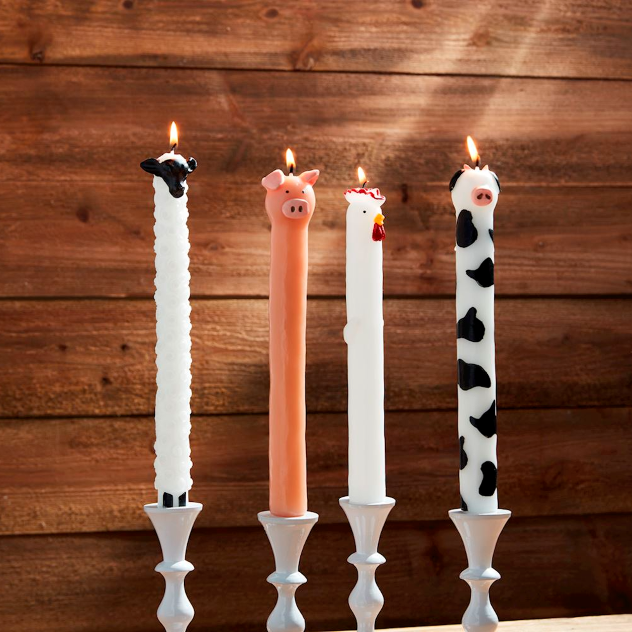 Farm Animal Taper Candle – Urban General Store