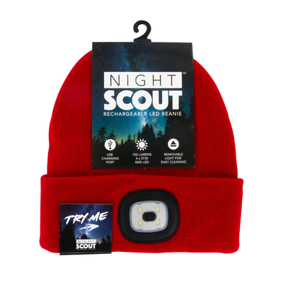 Night Scope Rechargeable LED Beanie Hat from Night Scope – Urban ...