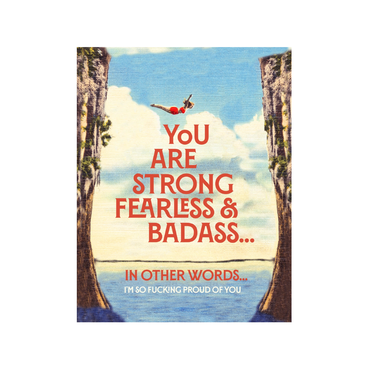 Fearless Blank Card – Urban General Store