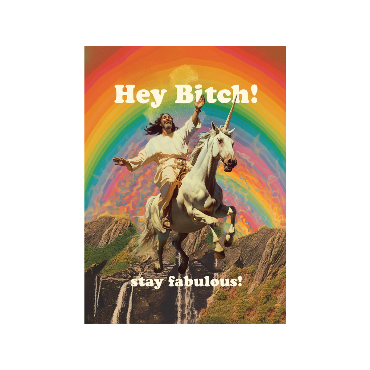 Jesus Fab B*tch Soft Magnet – Urban General Store