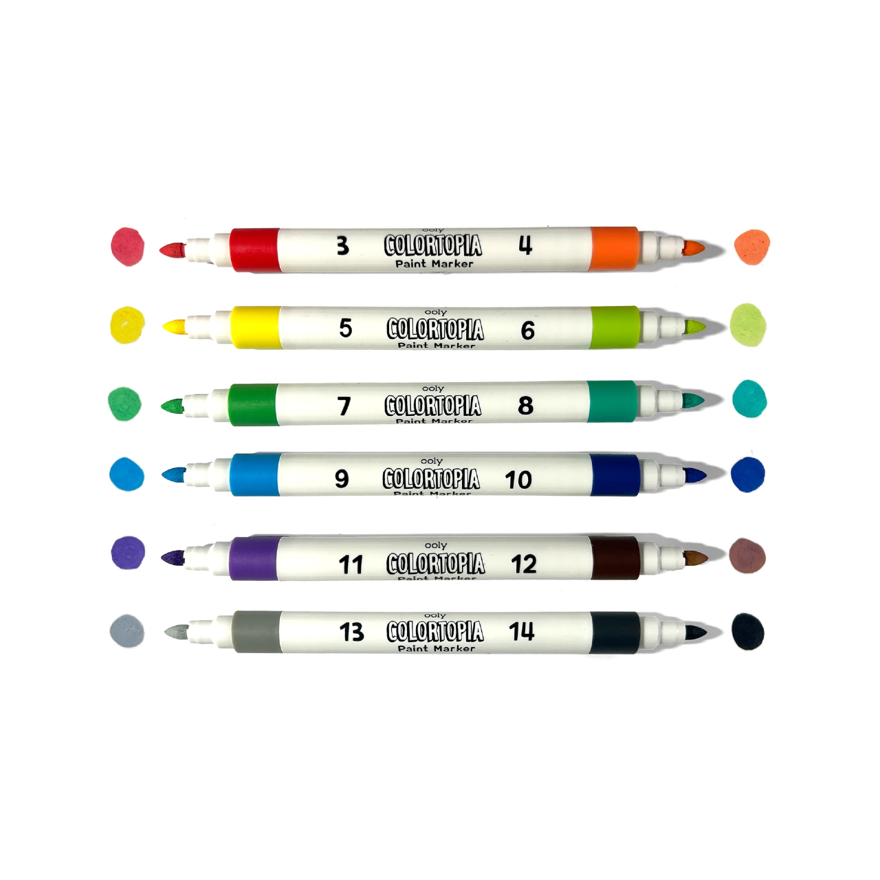 Colortopia Color By Number Paint Marker Kit - Epic Adventure – Urban ...