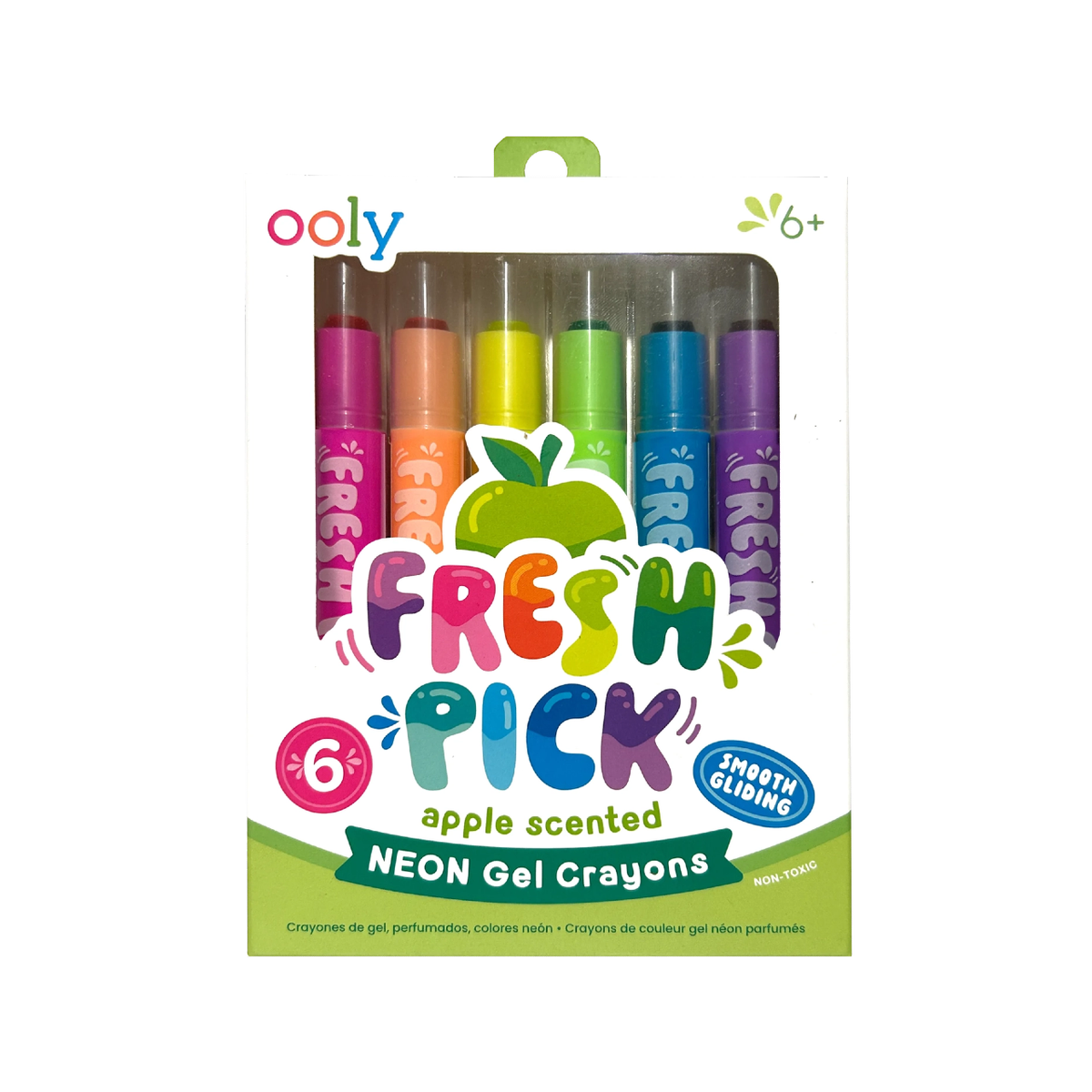 Fresh Pick Apple Scented Gel Crayon Set – Urban General Store