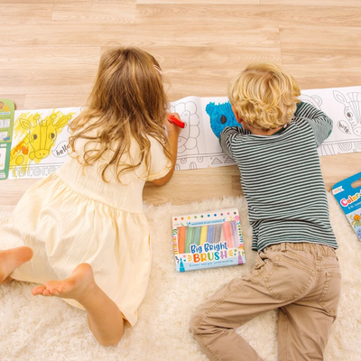 Safari Family Color-A-Loong Fold Out Coloring Book – Urban General Store