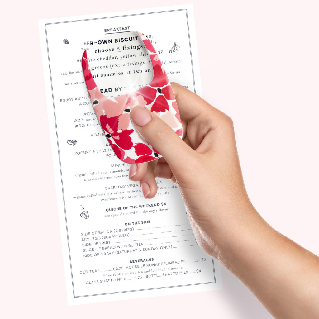 Sweet Escape Collection OptiCard LED Pocket Magnifier - Assorted Style ...