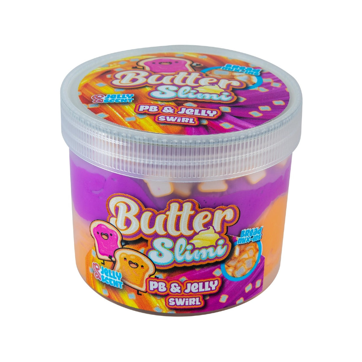 Peanut Butter And Jelly Swirl Butter Mixbitz Slime Toy – Urban General ...