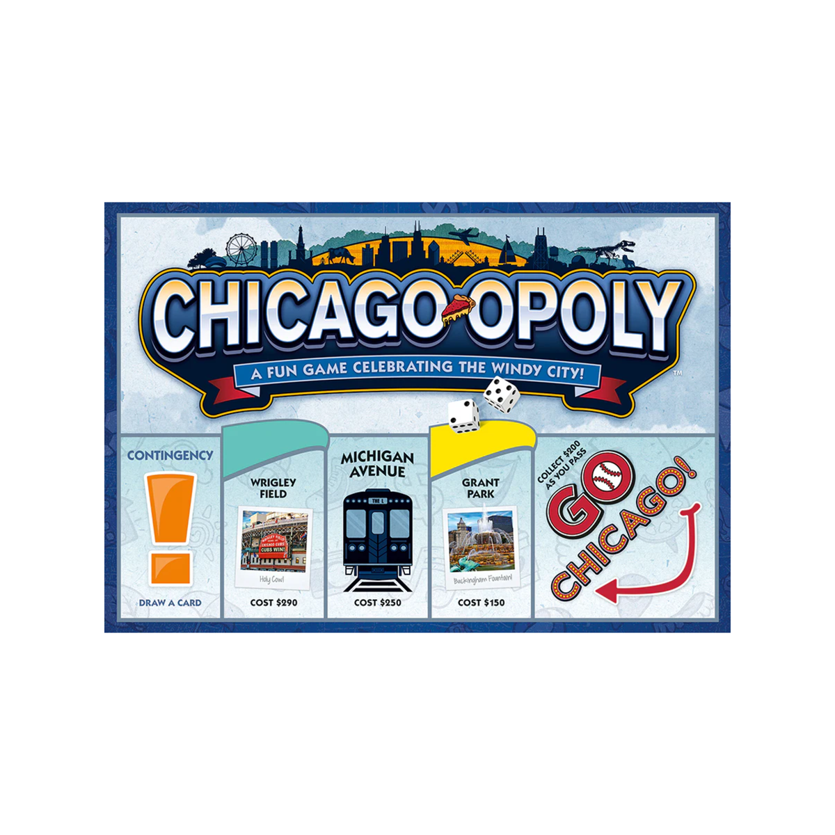 Chicago-Opoly Game – Urban General Store