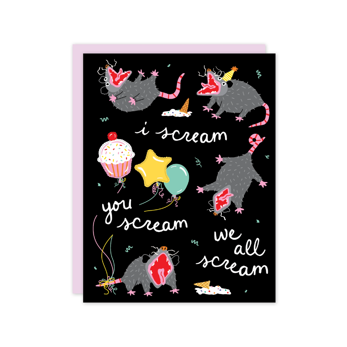 We All Scream Birthday Card – Urban General Store