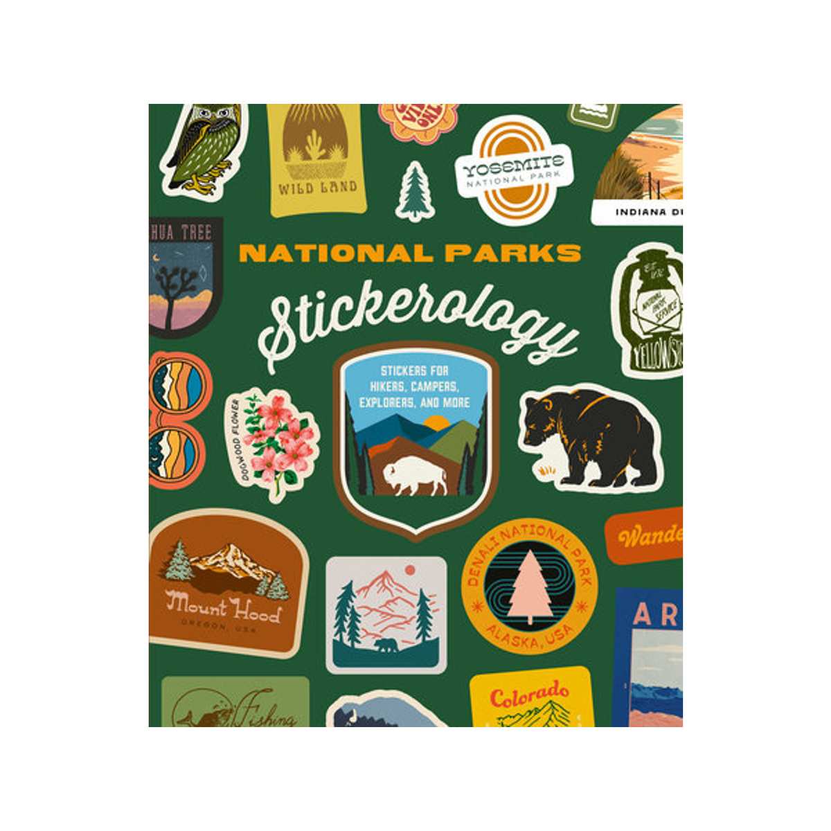 National Parks Stickerology Book – Urban General Store
