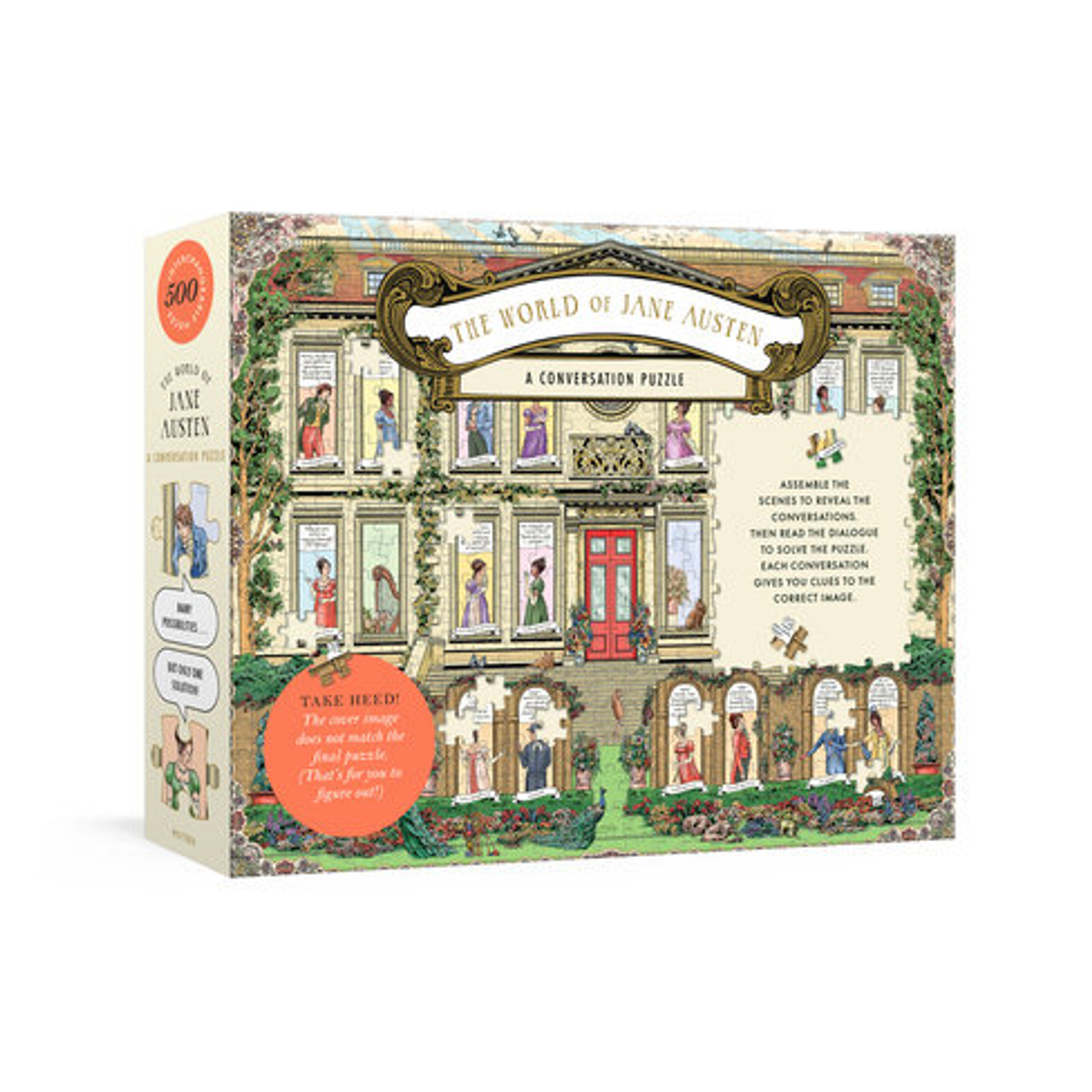 The World Of Jane Austen 500 Piece Jigsaw Puzzle – Urban General Store
