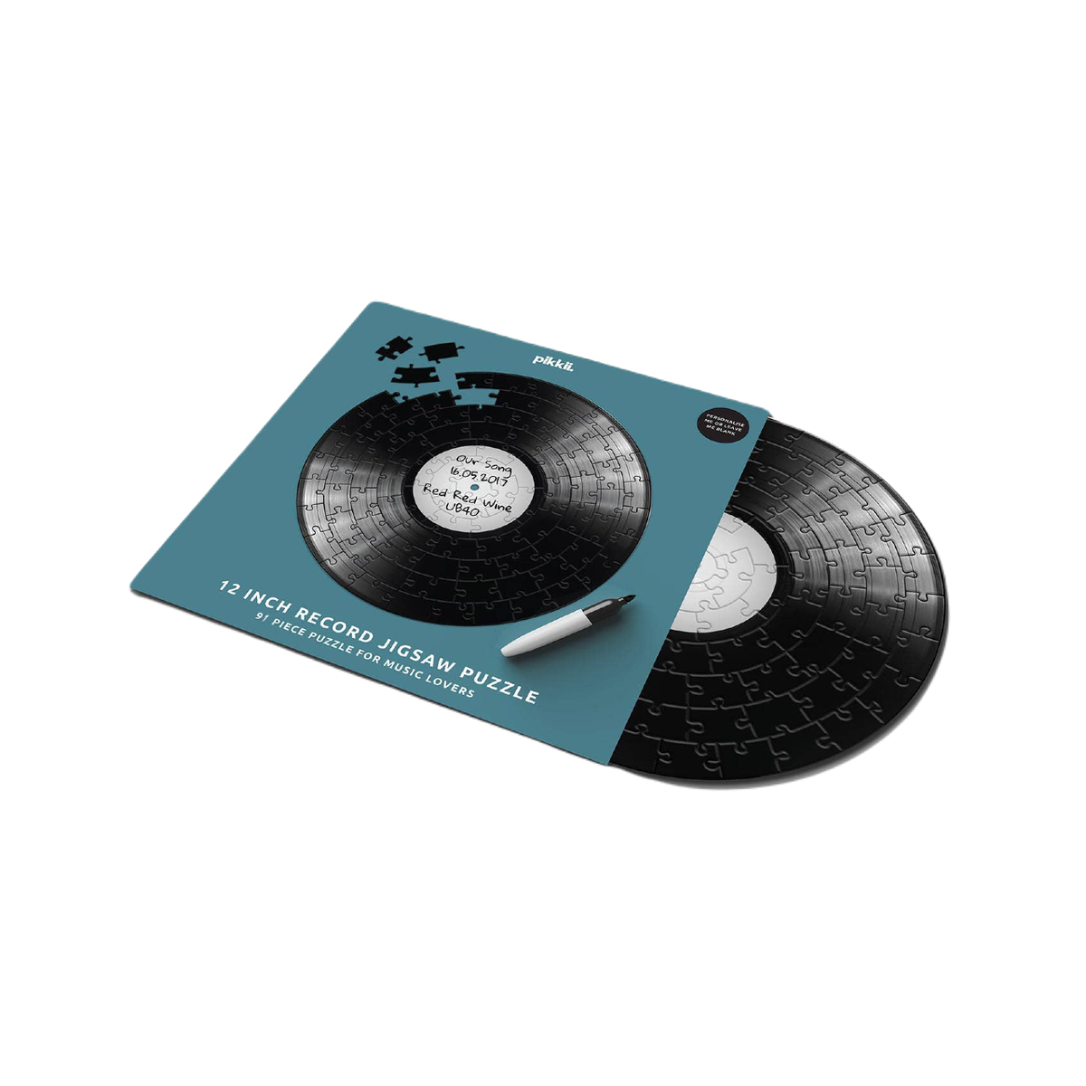 Vinyl Record 91 Piece Jigsaw Puzzle – Urban General Store