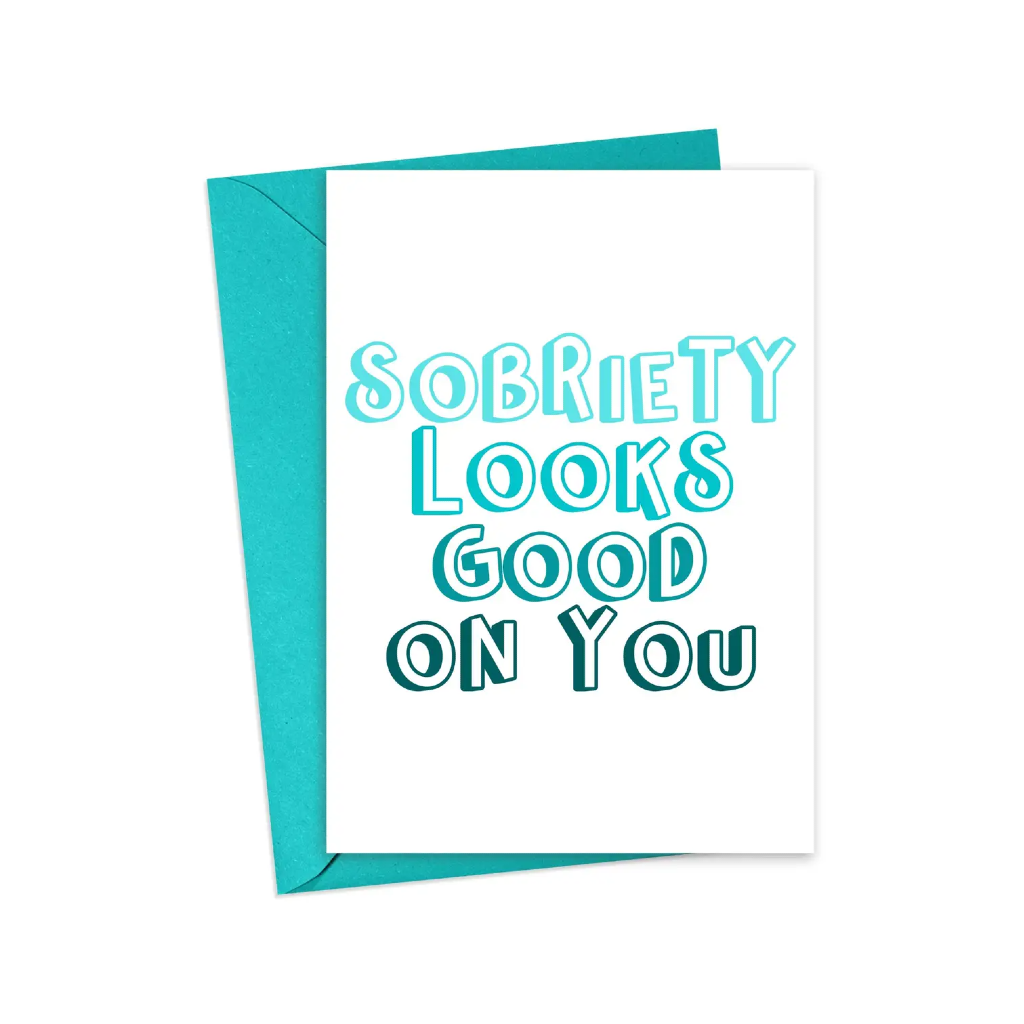 Sobriety Recovery Congratulations Card – Urban General Store