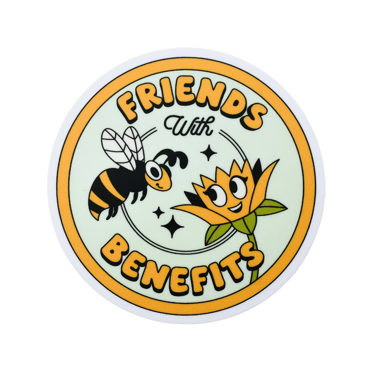 Friends With Benefits Sticker – Urban General Store