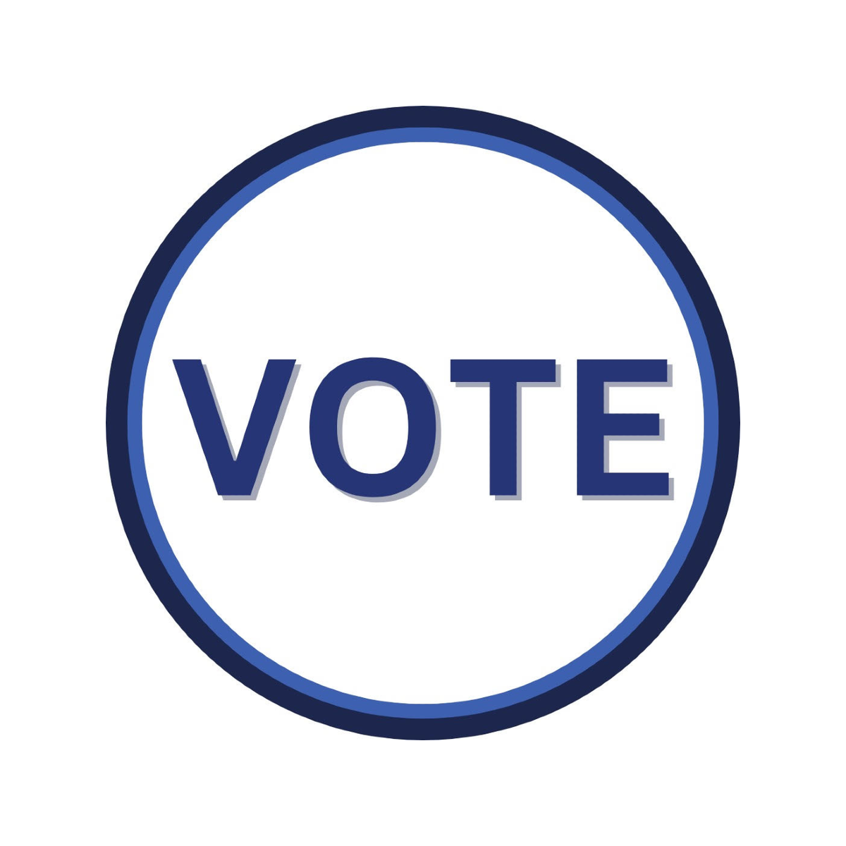 Vote Round Sticker – Urban General Store