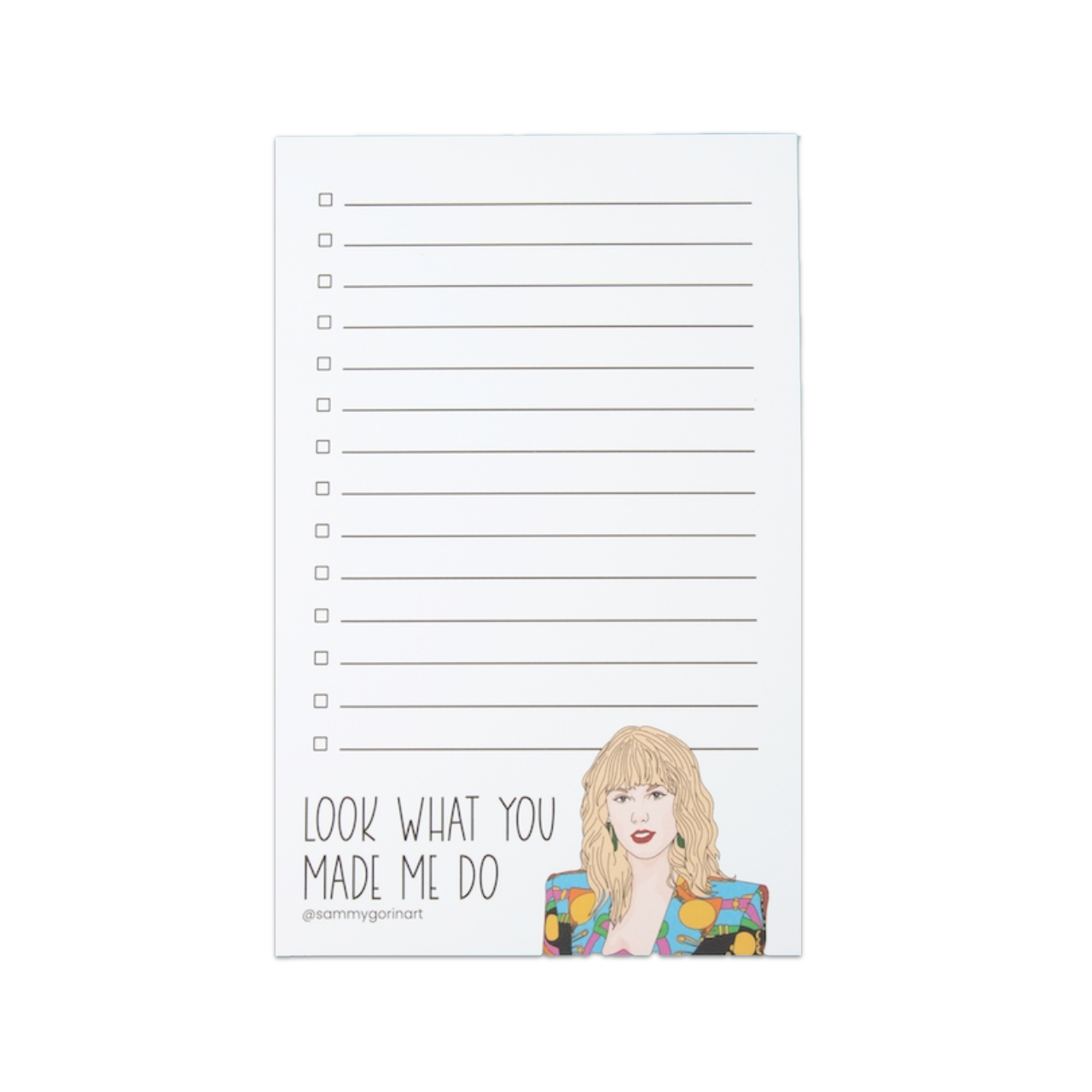 Look What You Made Me To-Do Notepad – Urban General Store
