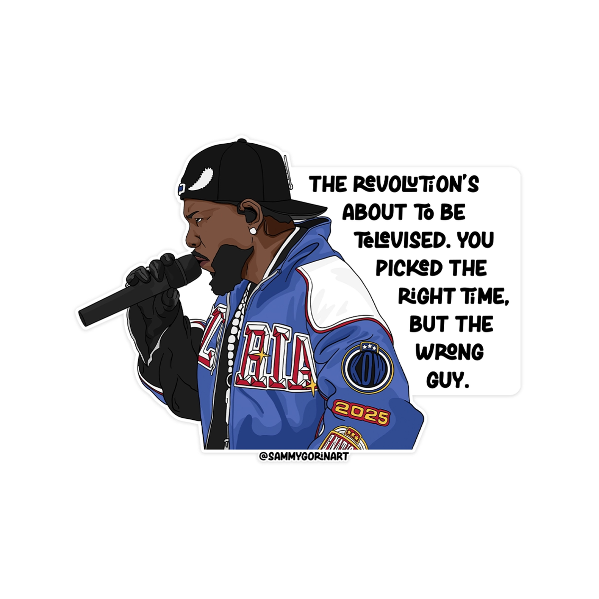 Kendrick Revolution Sticker – Urban General Store