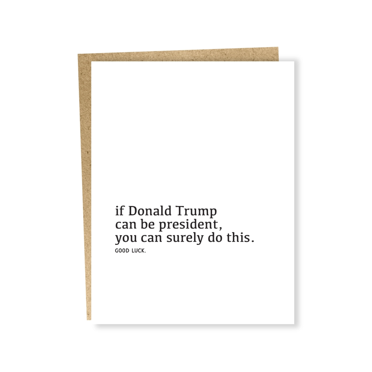 President Blank Card – Urban General Store