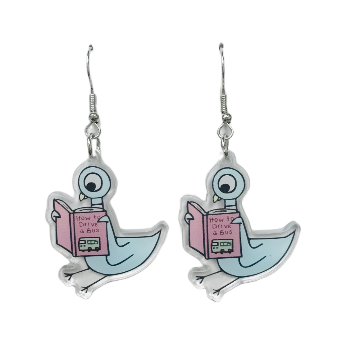 Pigeon Reading Earrings – Urban General Store