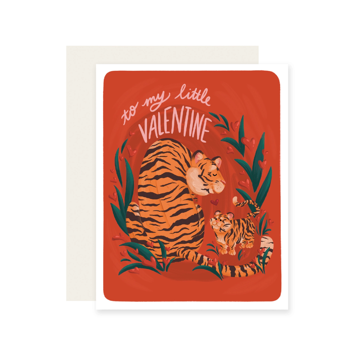 My Little Valentine Tiger Valentine's Day Card – Urban General Store