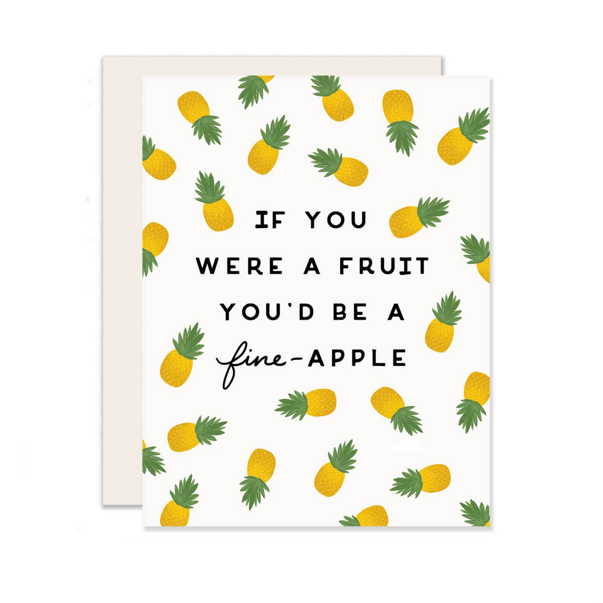 You'd Be A Fine-Apple Love Card – Urban General Store