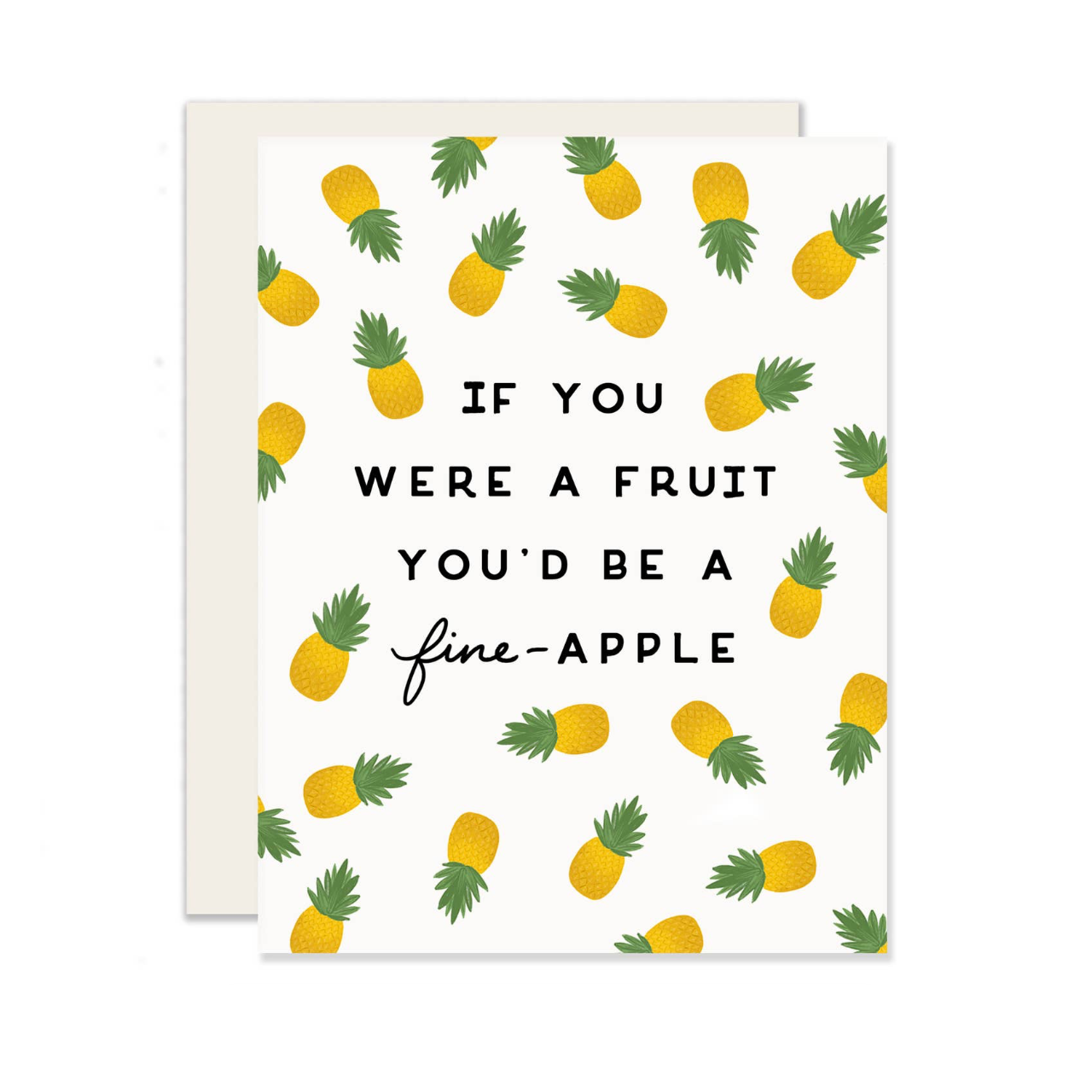 You'd Be A Fine-Apple Love Card – Urban General Store