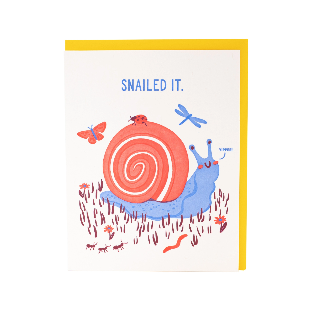 Yippee Snail Congratulations Card – Urban General Store