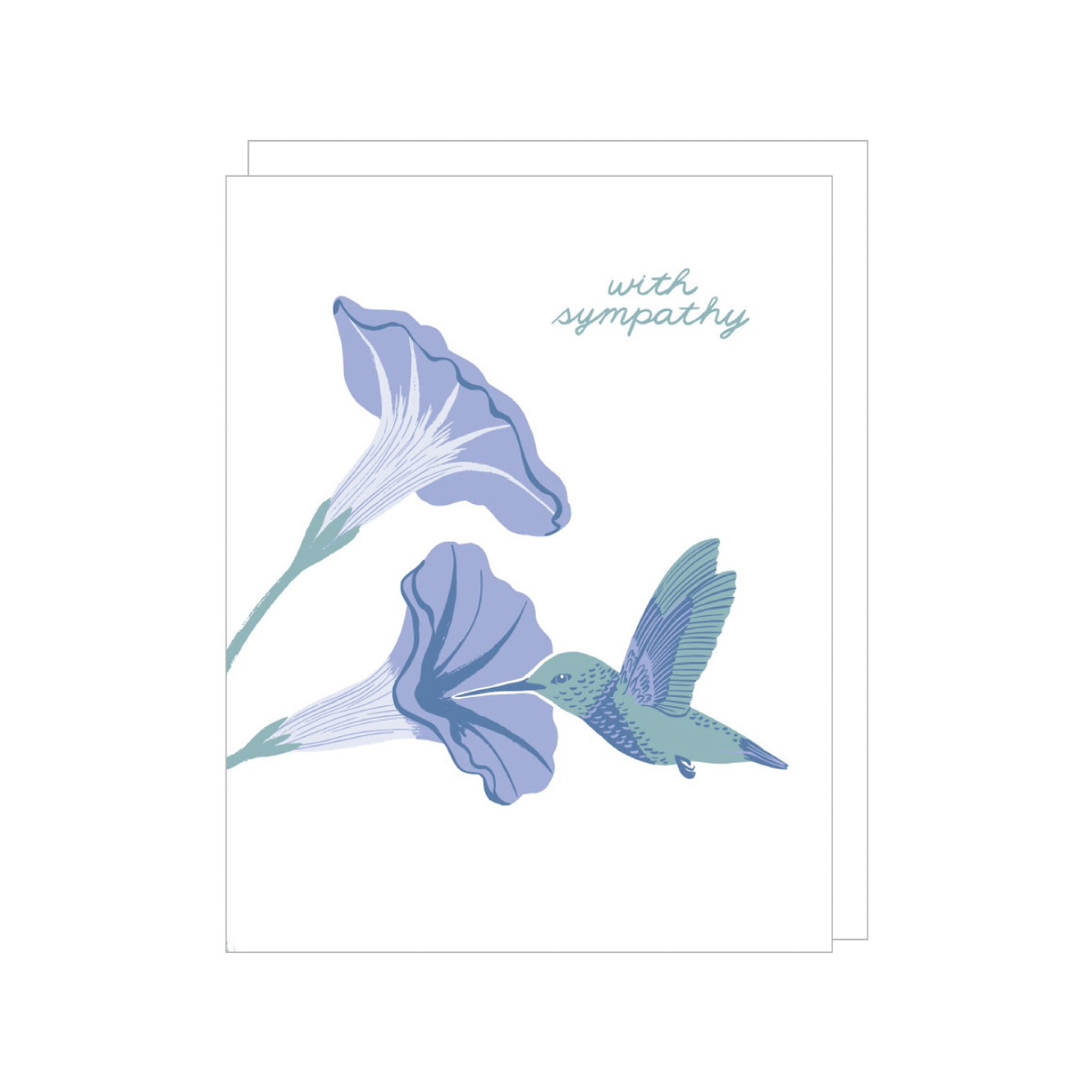 Hummingbird Sympathy Card – Urban General Store