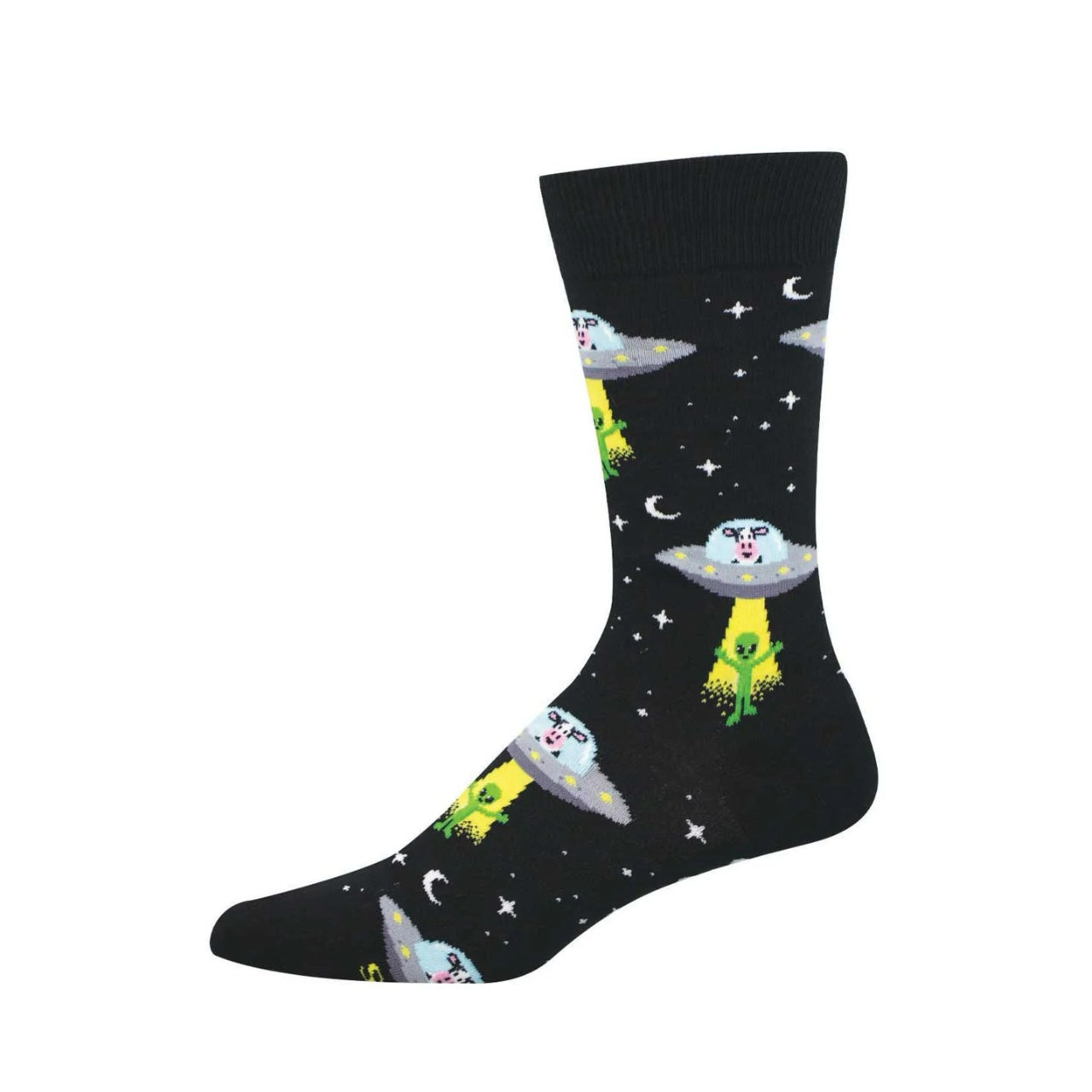 Moove It On Up Cow UFO Crew Socks - Mens – Urban General Store