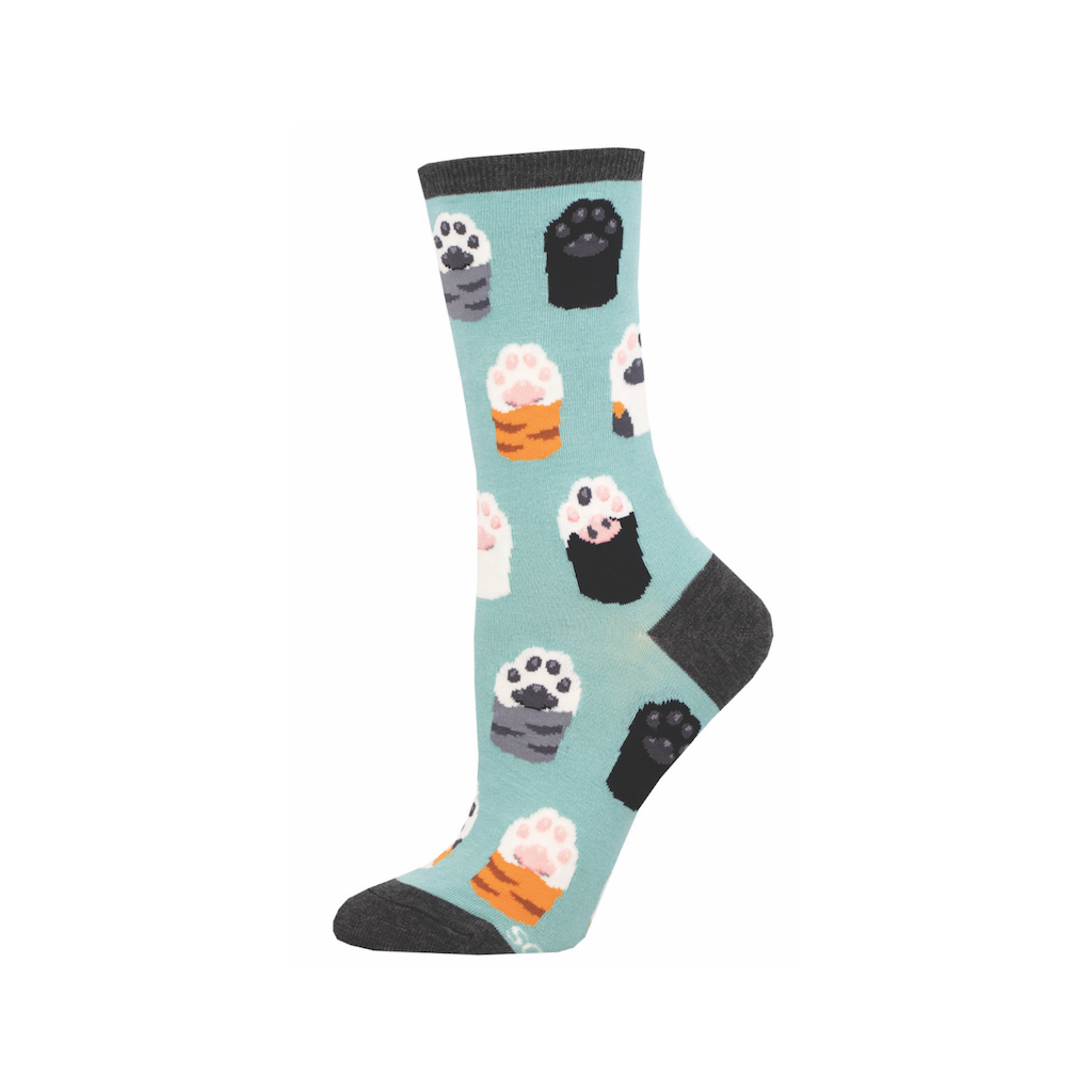 Cat Paw Toe Beans Crew Socks - Womens – Urban General Store