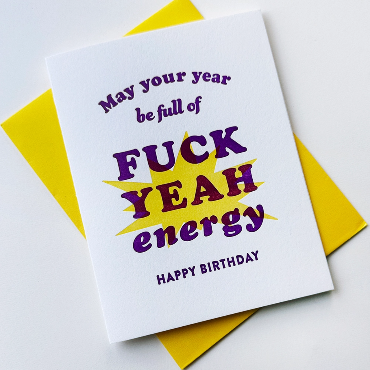 F*ck Yeah Birthday Card – Urban General Store