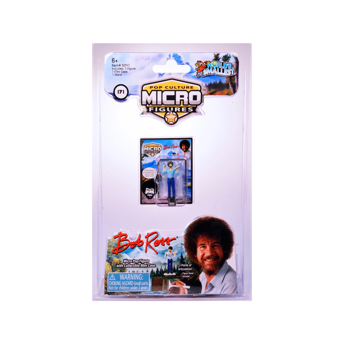 World's Smallest Micro Bob Ross Figurine – Urban General Store