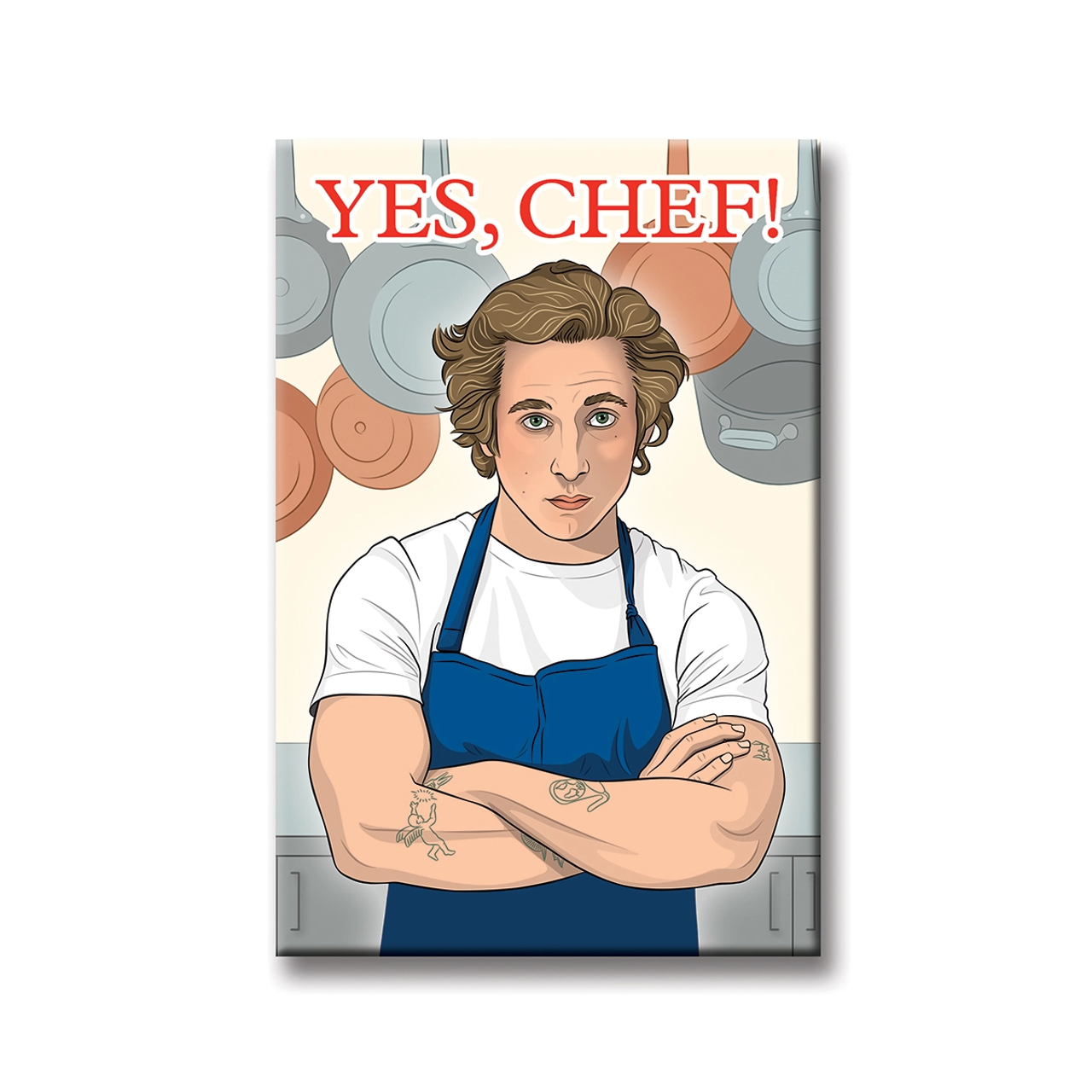 The Bear Yes Chef Magnet – Urban General Store