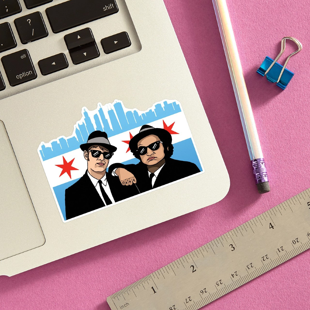 Chicago Blues Brothers Sticker – Urban General Store