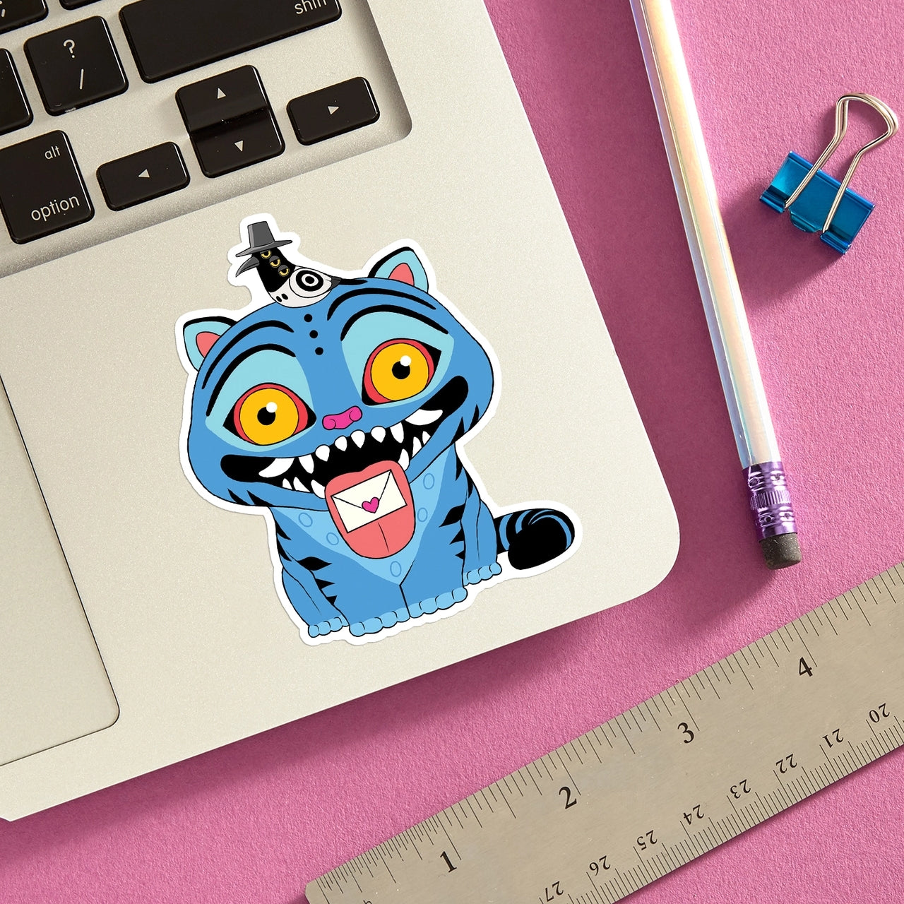 K-Pop Tiger Die Cut Sticker – Urban General Store