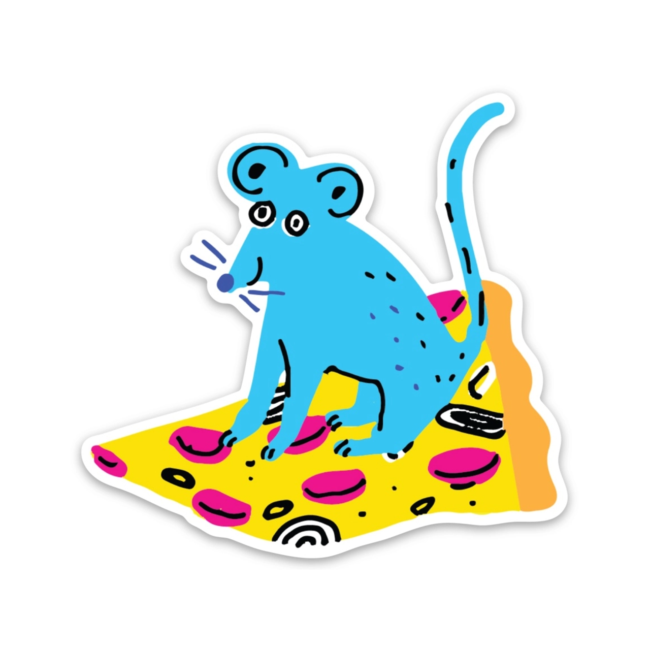 Pizza Rat Sticker – Urban General Store
