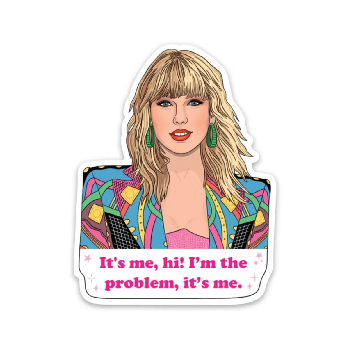 Pop Star I'm The Problem Sticker – Urban General Store