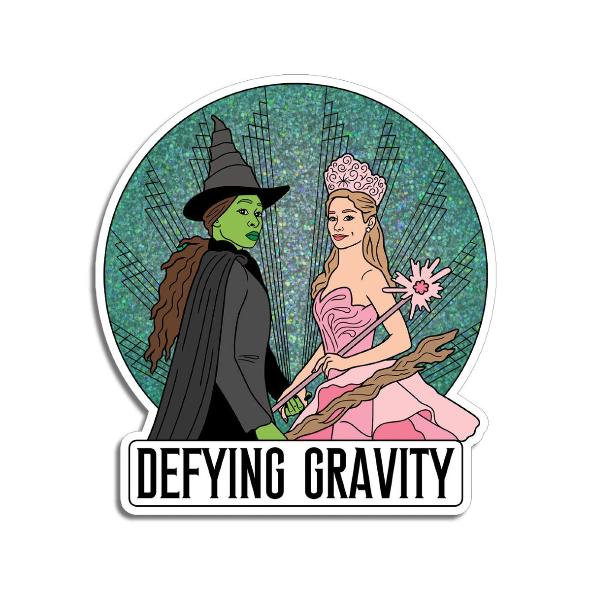 Wicked Defying Gravity Sticker – Urban General Store