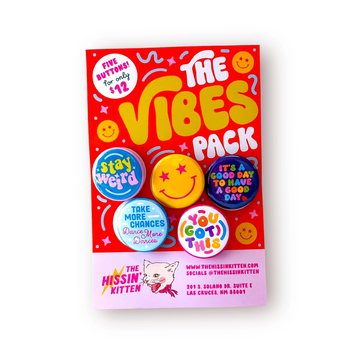 The Vibes Pin Pack – Urban General Store