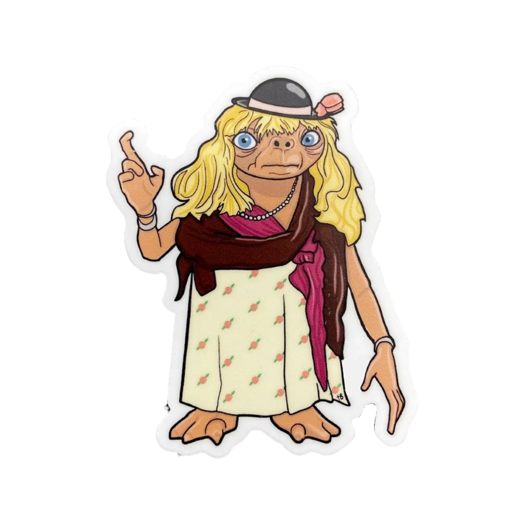 ET The Extra Terrestrial Sticker – Urban General Store