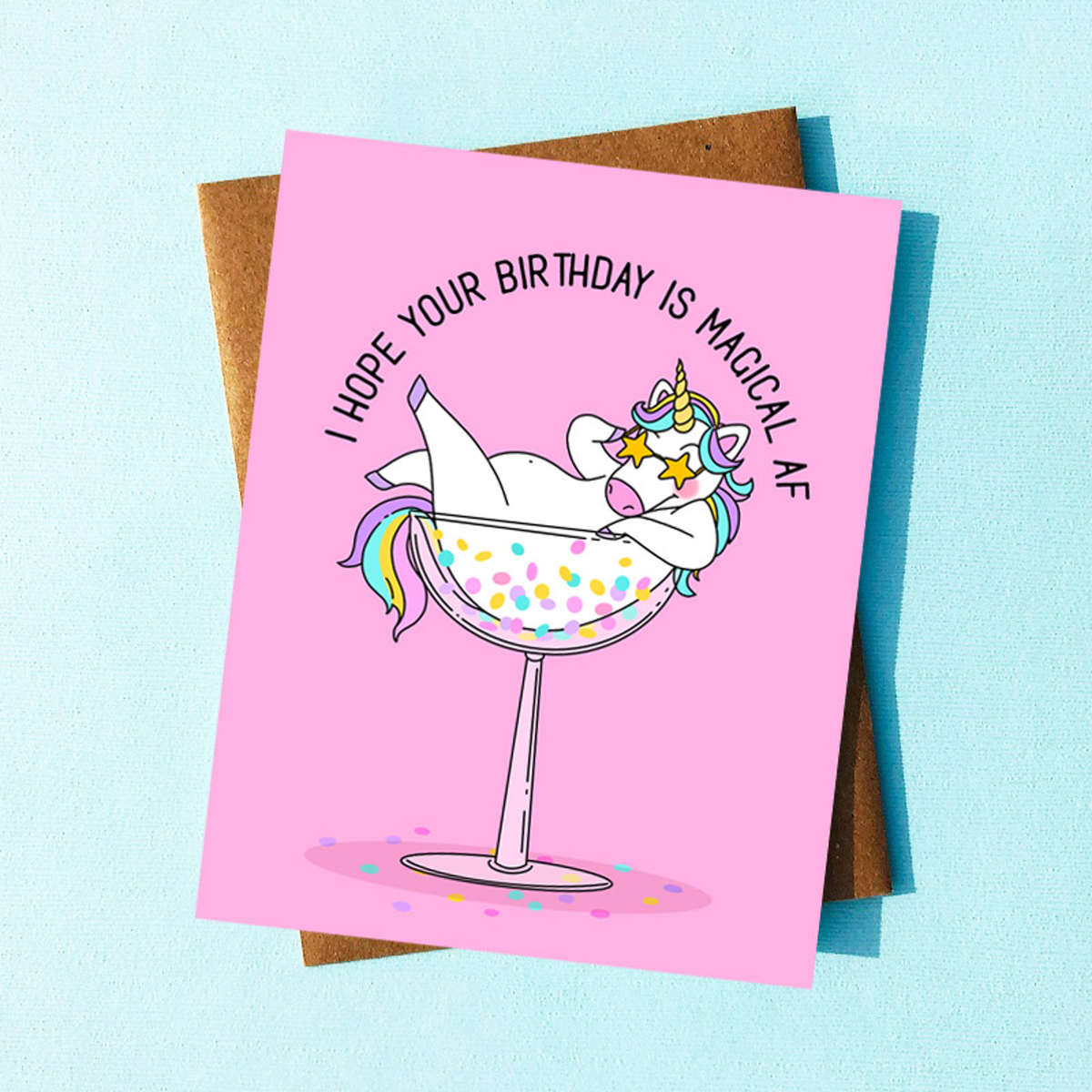 Magical AF Birthday Card – Urban General Store