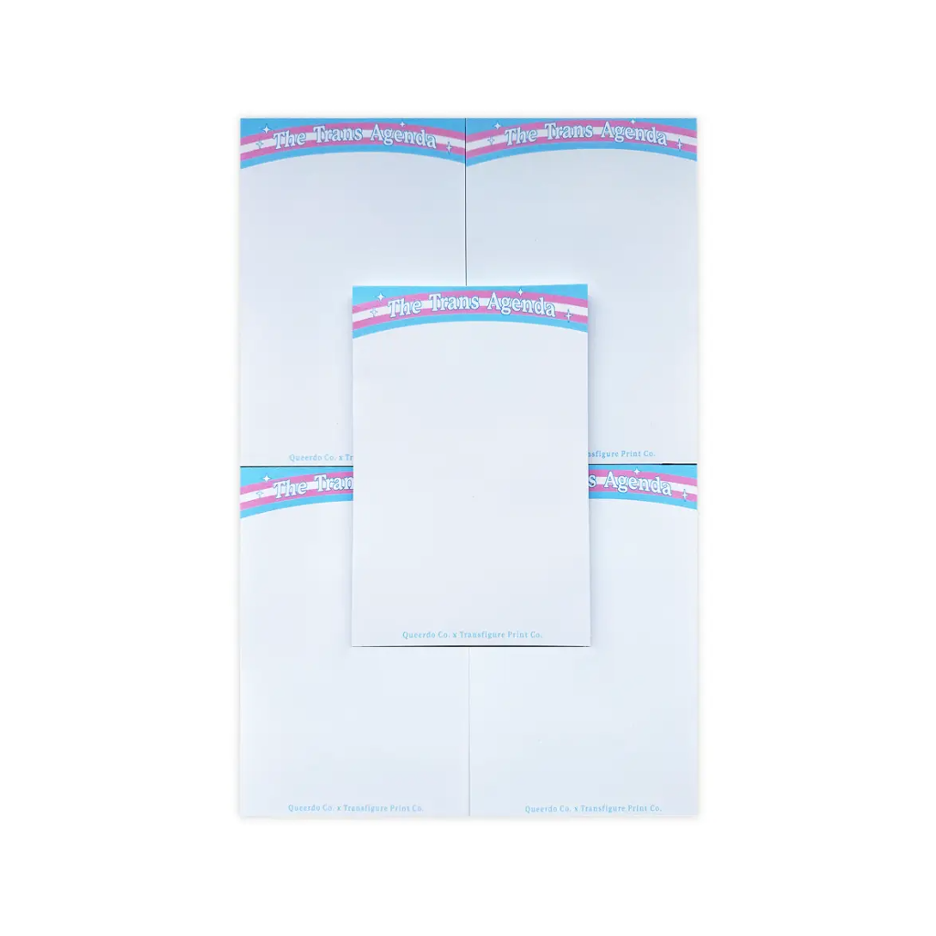 The Trans Agenda Notepad – Urban General Store