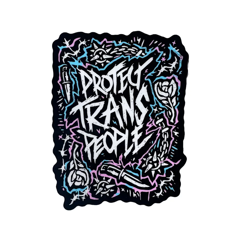 Protect Trans People Sticker – Urban General Store