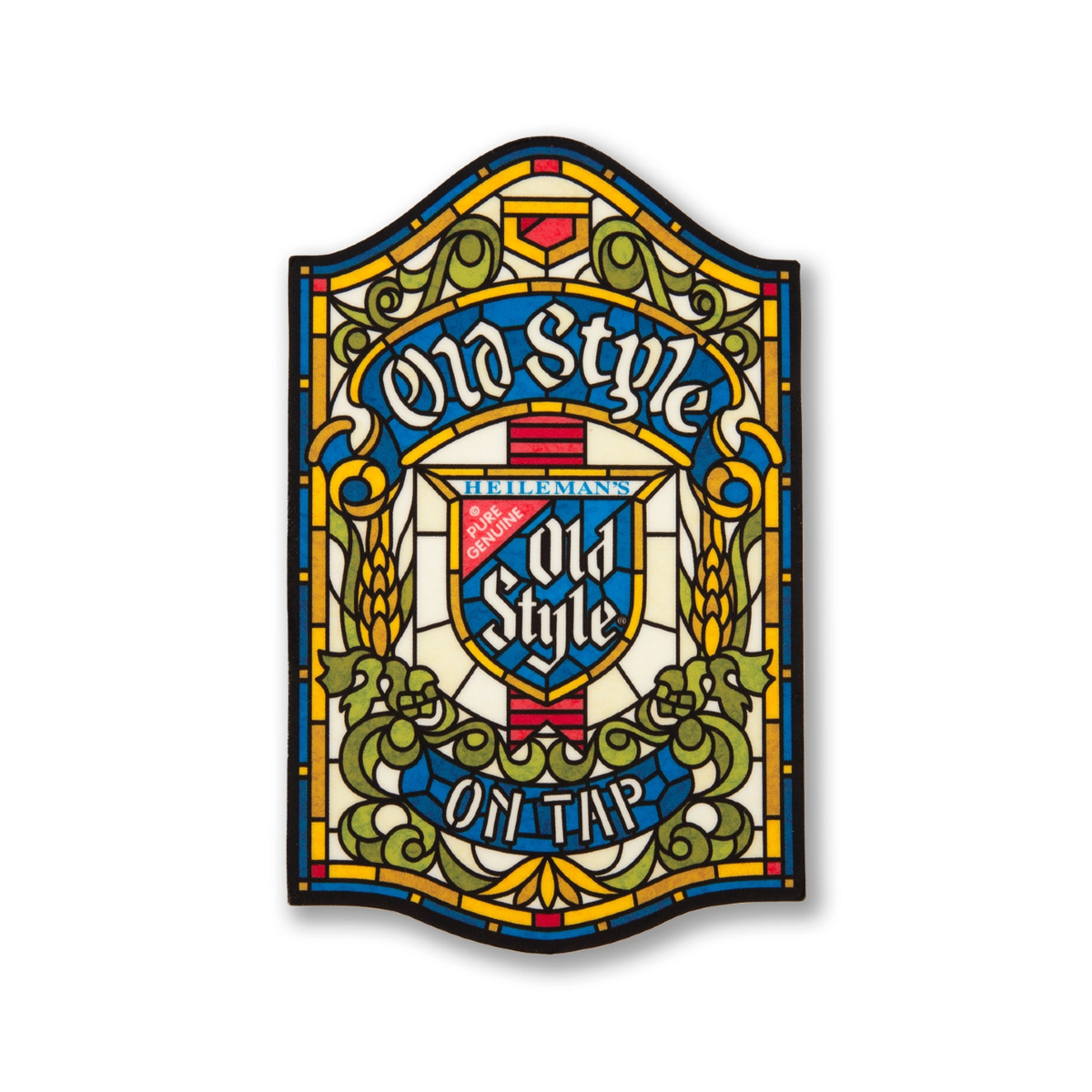 Old Style Stained Glass Sticker – Urban General Store