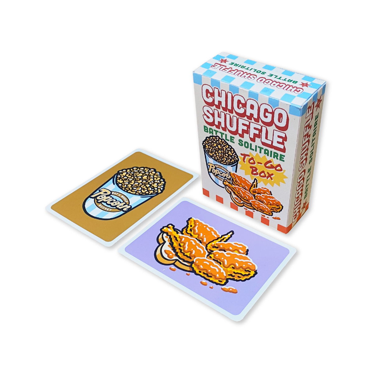Chicago Shuffle Battle Solitaire To-Go Box Game – Urban General Store