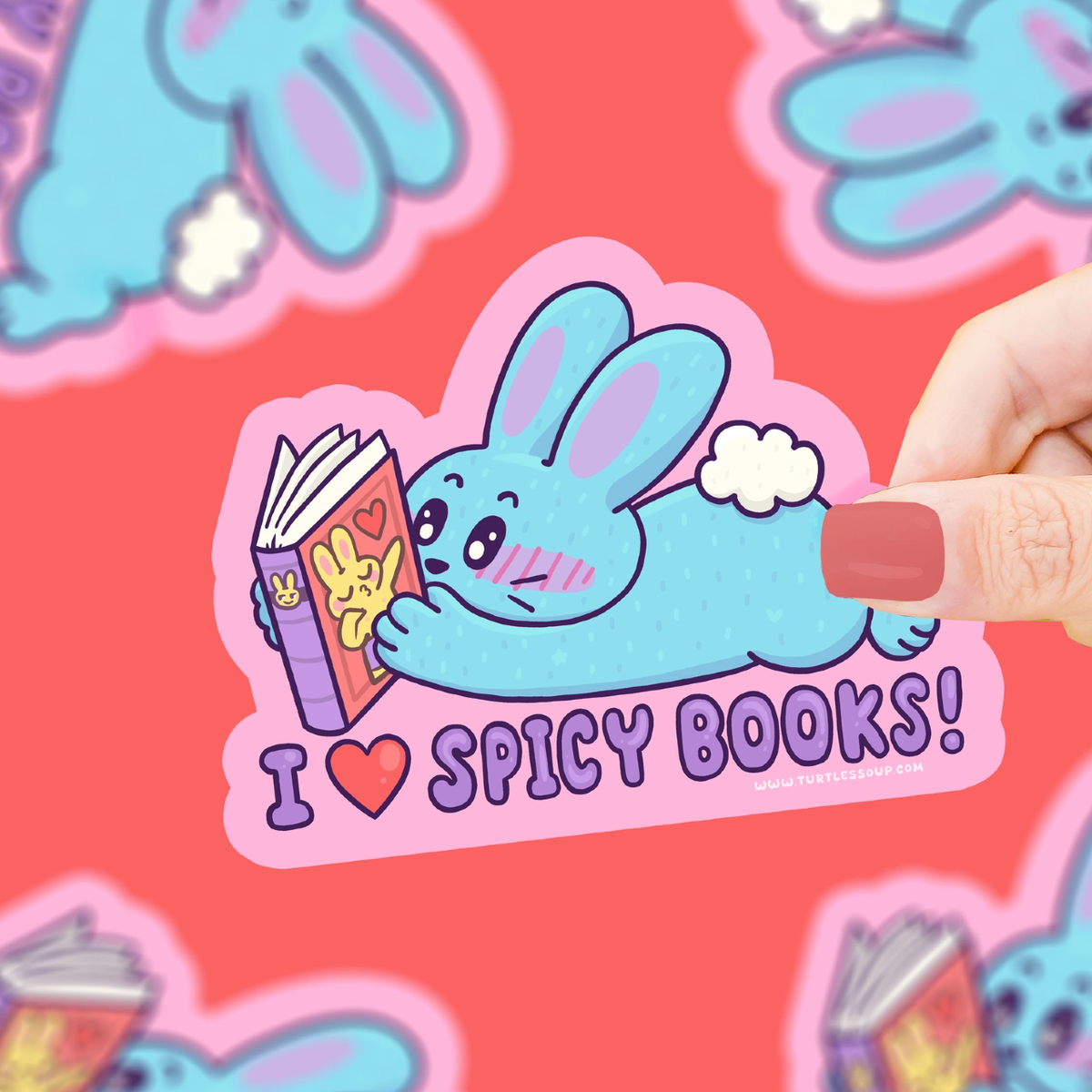 I Love Spicy Books Sticker – Urban General Store