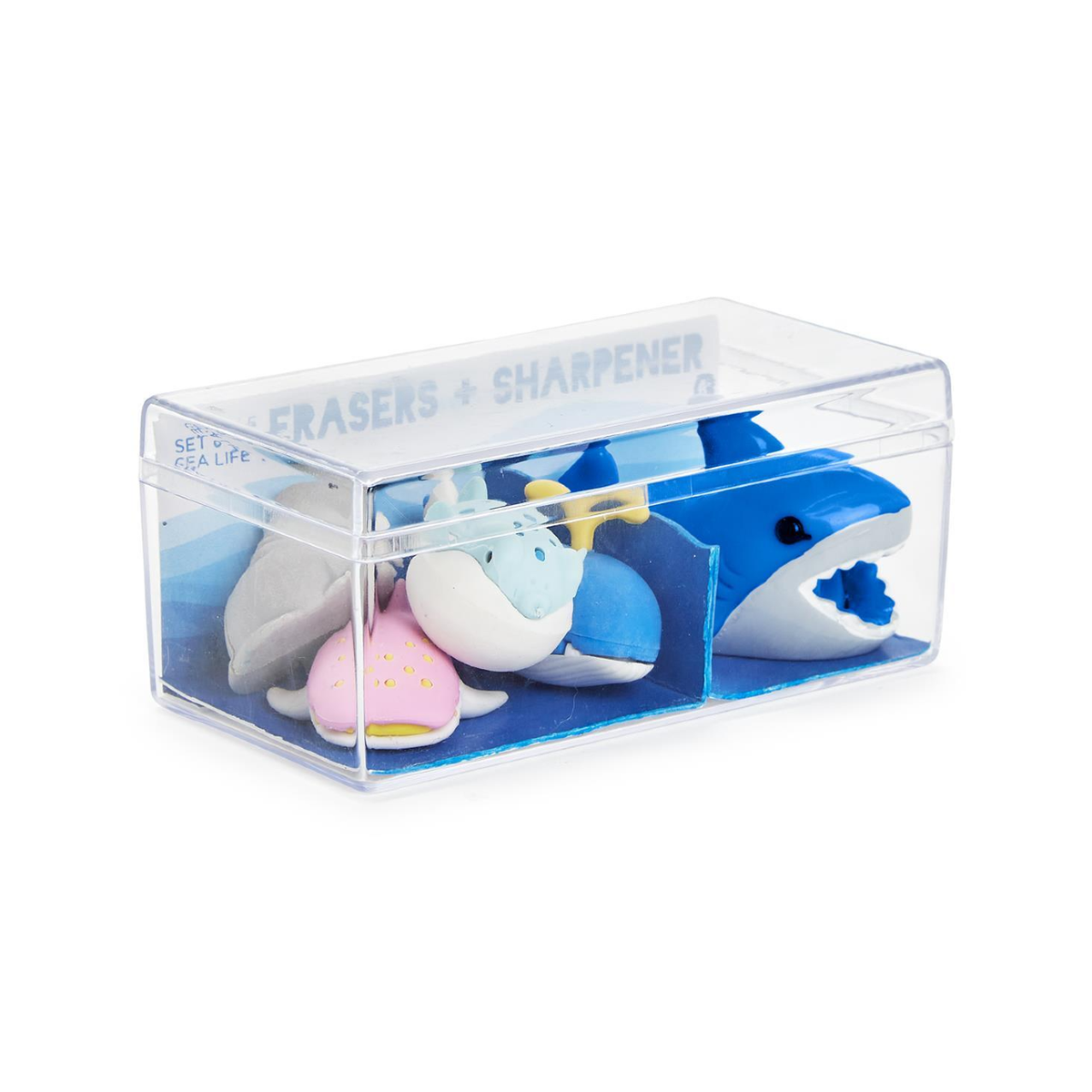 School Of Fish Eraser and Pencil Sharpener Set – Urban General Store