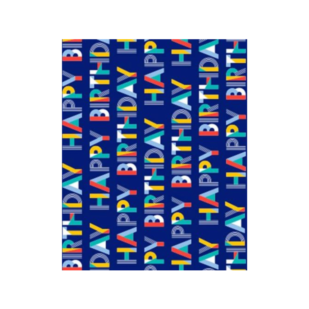 Bold Happy Birthday Tissue Paper from Design Design – Urban General Store