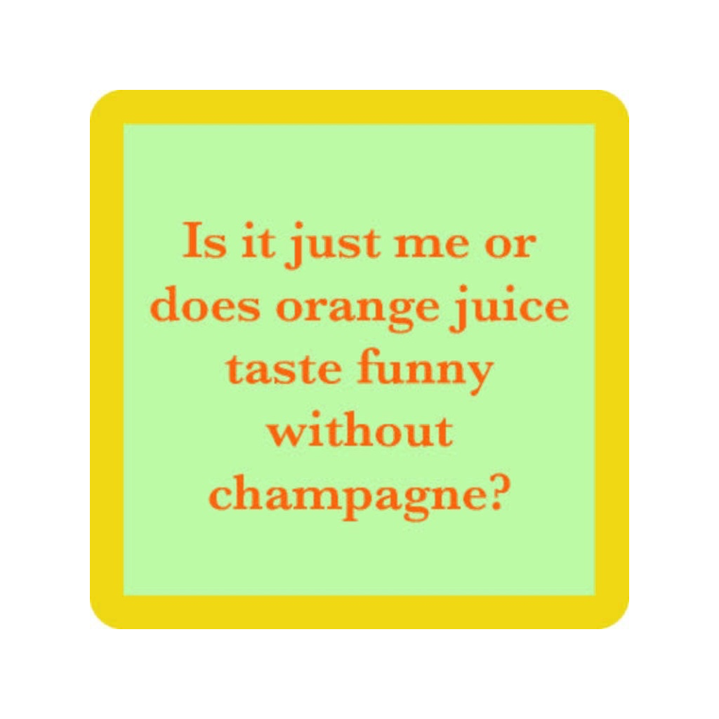 Orange Juice Coaster from Drinks On Me – Urban General Store