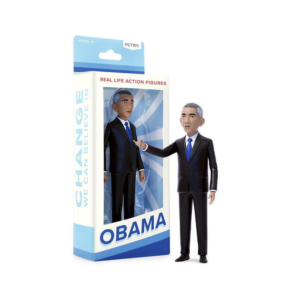 Post-Presidency Barack Obama Action Figure from FCTRY – Urban General Store